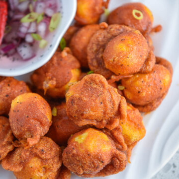 Kwek Kwek (Orange Quail Egg - Filipino Street Food) - speedyrecipe.com