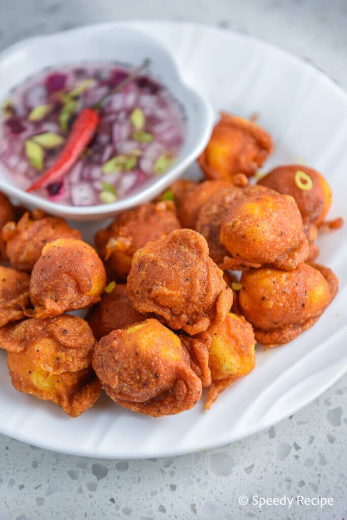 Kwek Kwek (Orange Quail Egg - Filipino Street Food) - speedyrecipe.com