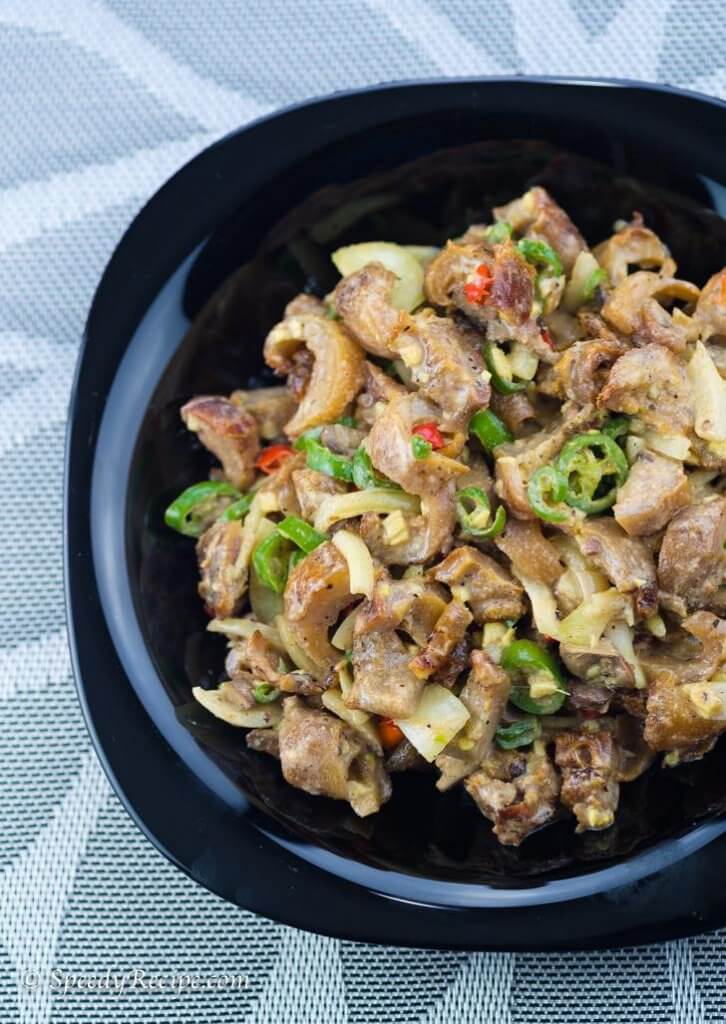 Pork Dinakdakan Recipe - speedyrecipe.com