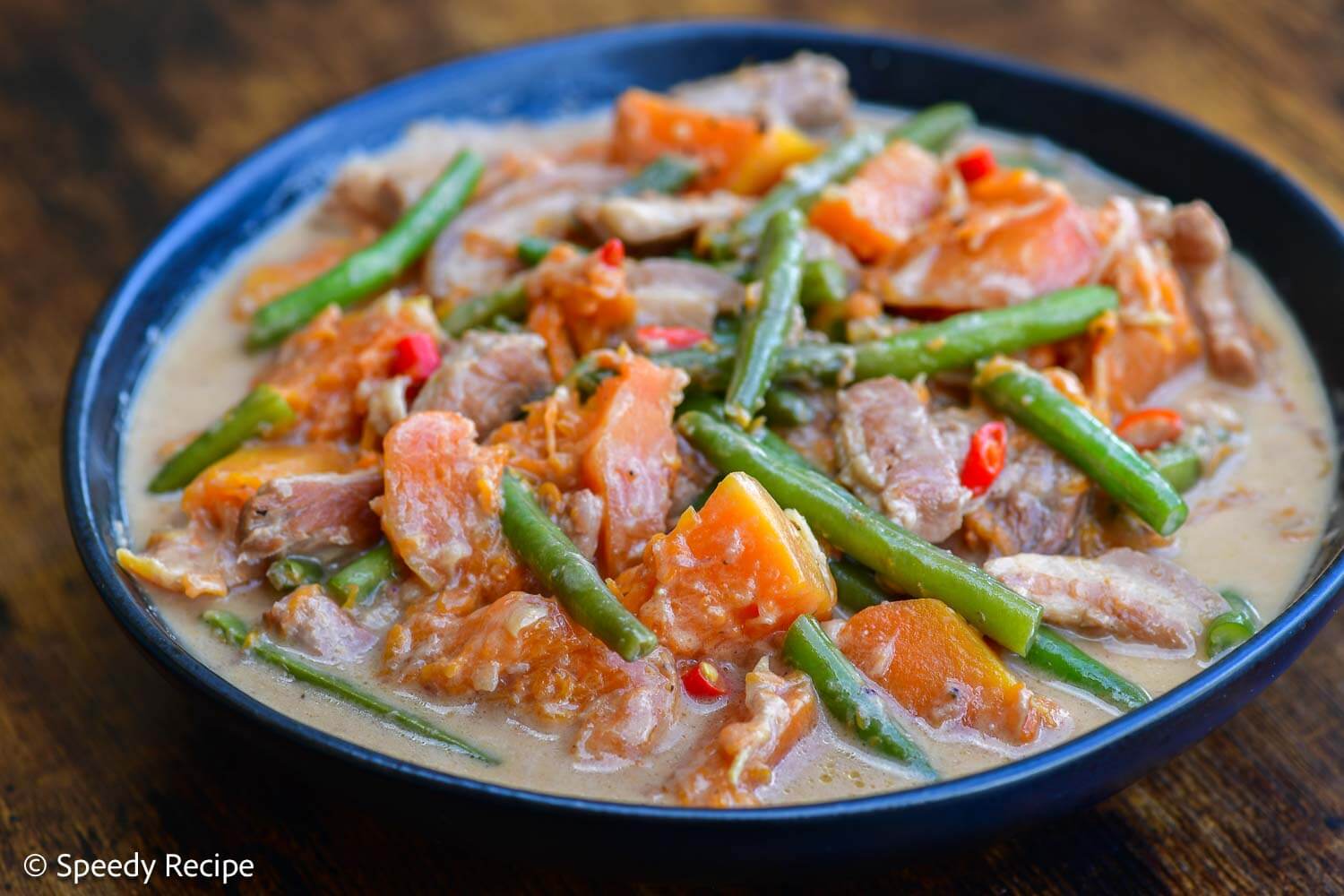 Ginataang Kalabasa - speedyrecipe.com