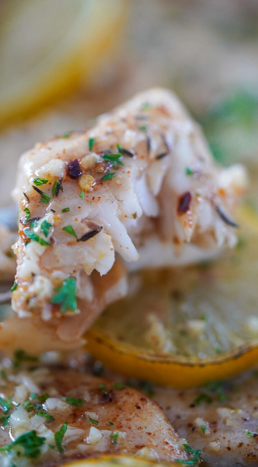 Garlic Butter Baked Tilapia Recipe - speedyrecipe.com